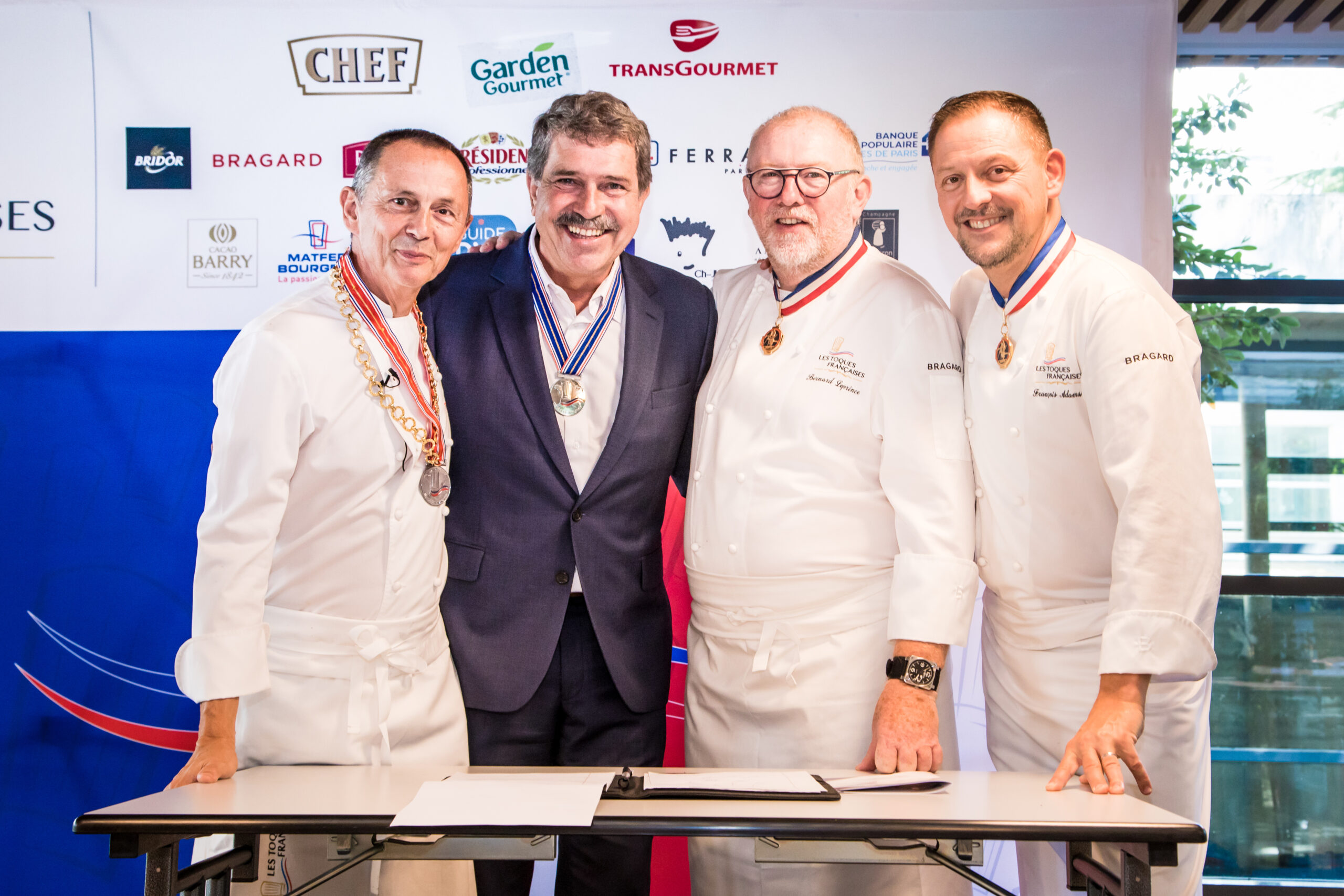 CEREMONIE DES TOQUES FRANCAISES 2023 - Les toques Françaises